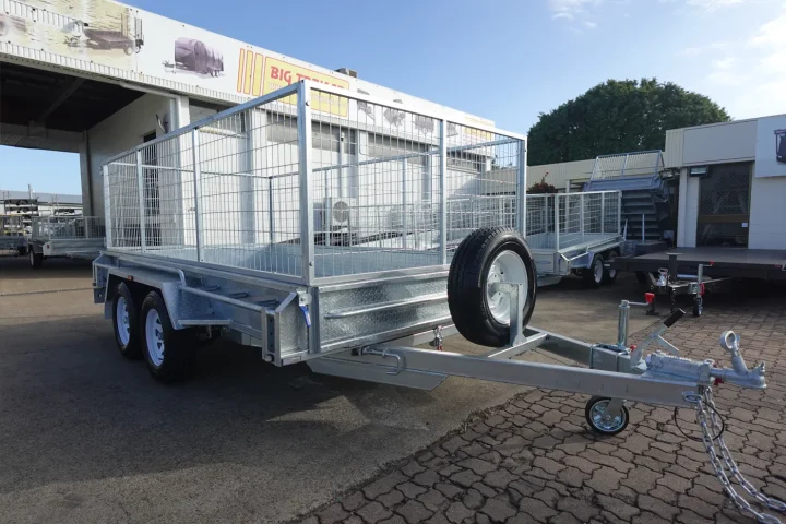 12x6 Tandem Axle Galvanised Cage Trailer for Sale in Townsville
