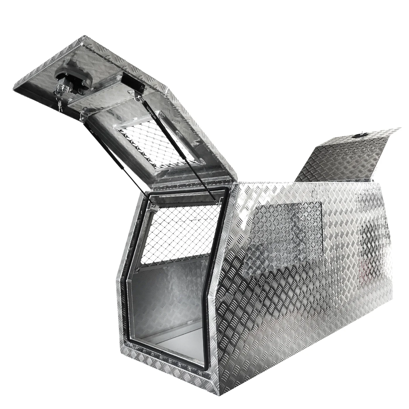 Aluminium C/P Half Toolbox, Half Compressor Box