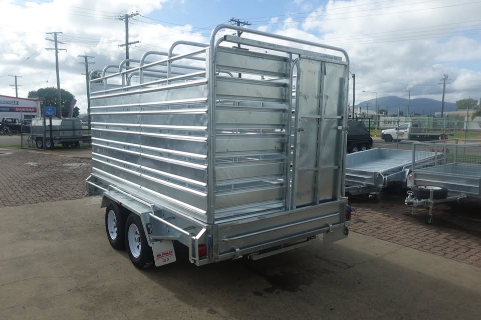 12x6 Galvanised Stock Crate Trailer for Sale - 3200 KG ATM - Trailers ...