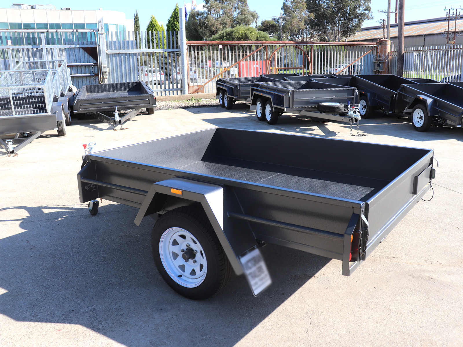 7x5 Single Axle Commercial Heavy Duty Box Trailer For Sale In Townsville 7x5 Single Axle Commercial Heavy Duty Box Trailer For Sale In Townsville