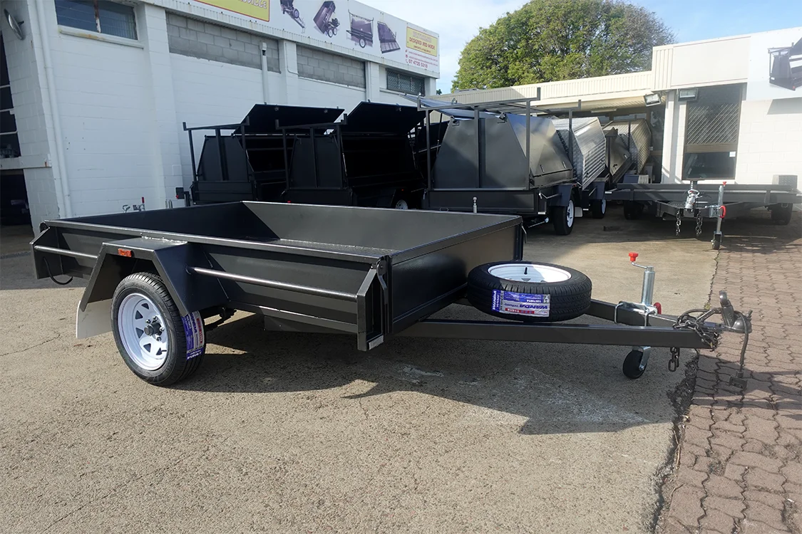 8x5 Single Axle Commercial Heavy Duty Box Trailer Sale Townsville