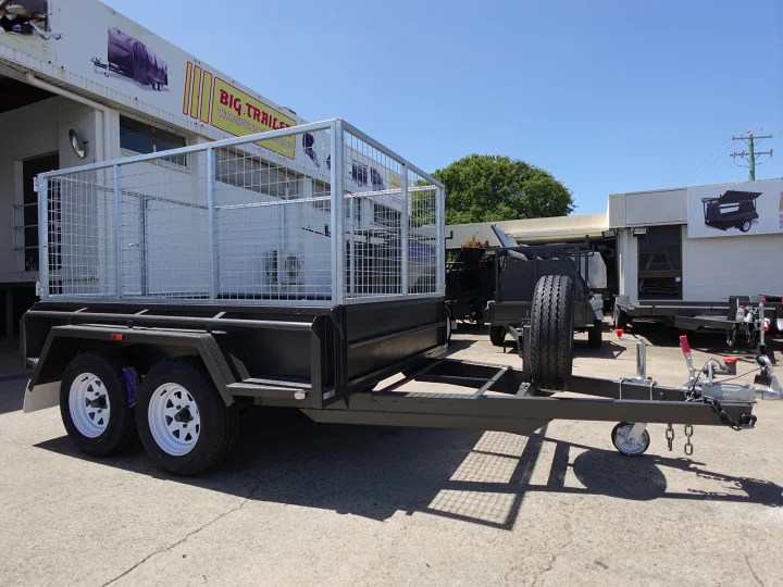 8x5 Heavy Duty 3ft 900mm Cage Trailer for Sale Townsville